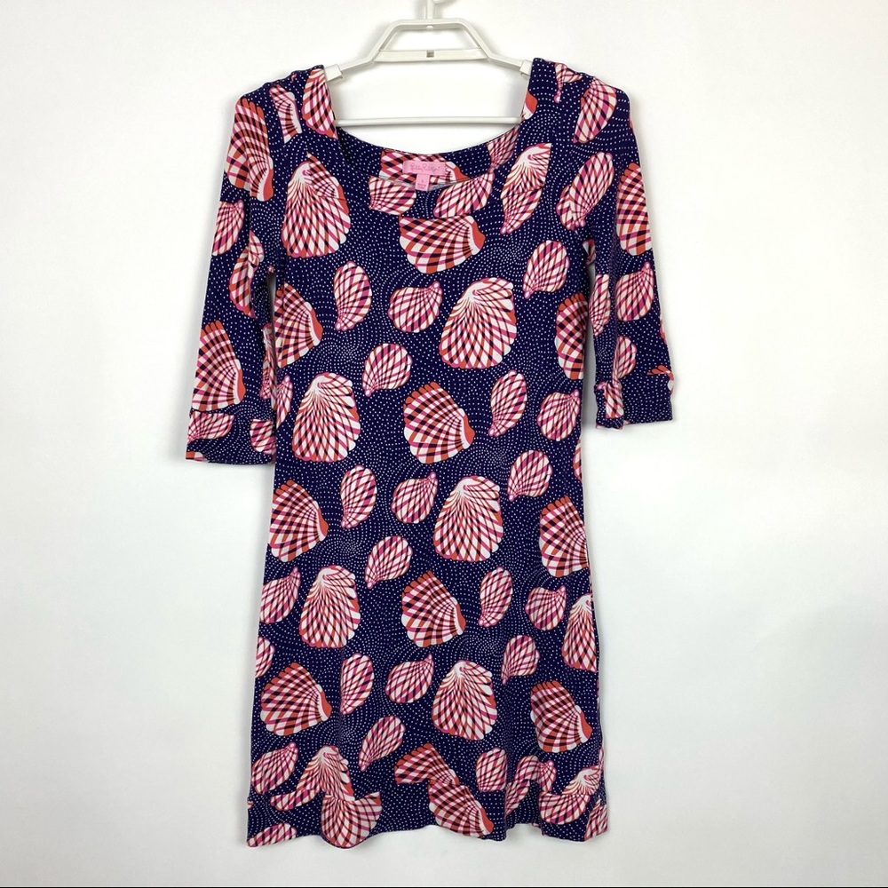 Lilly Pulitzer Great Escape Kari Dress Shells - Gem